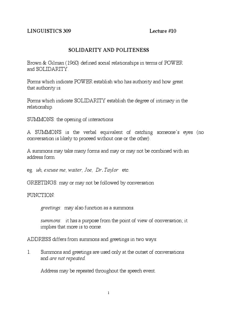 Solidarity | PDF | Social Science | Language Arts & Discipline