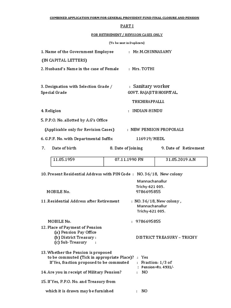 Pension Proposal | Download Free PDF | Pension | Retirement