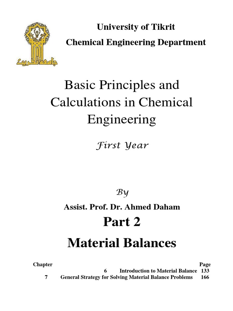 Basic 1 | PDF | Stoichiometry | Chemical Process Engineering