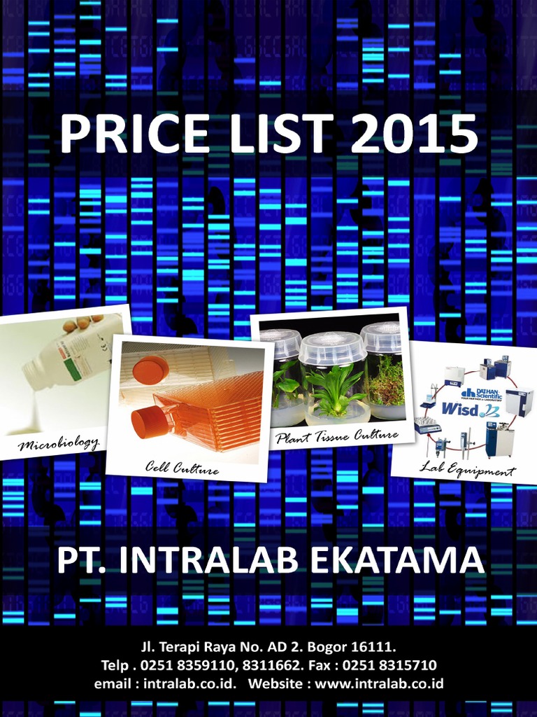 Pricelist Intralab 2015 PDF | PDF | Polymerase Chain Reaction ...