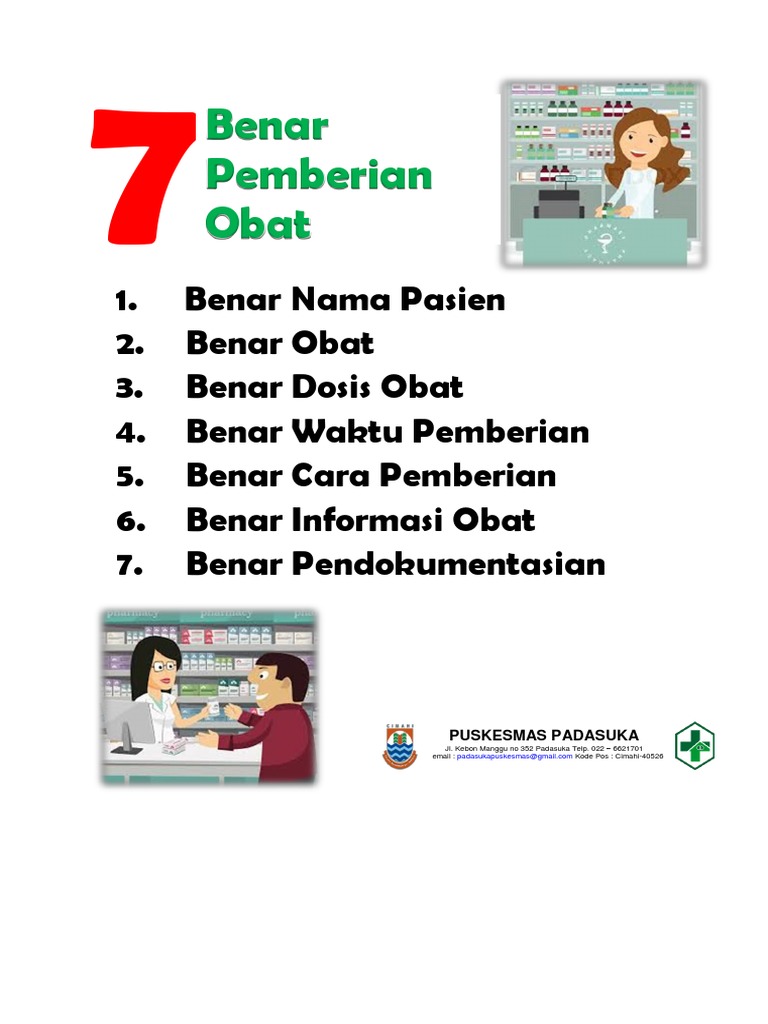 7 Benar Obat | PDF