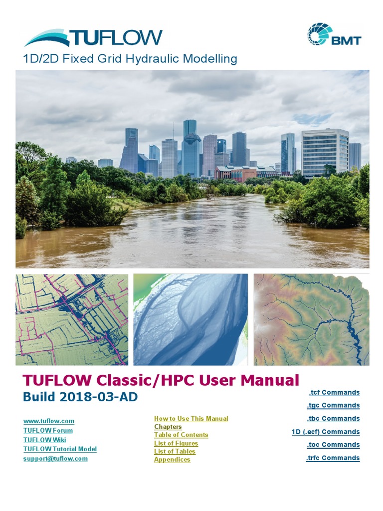 TUFLOW Manual.2018-03 PDF | PDF | Hyperlink | Command Line Interface
