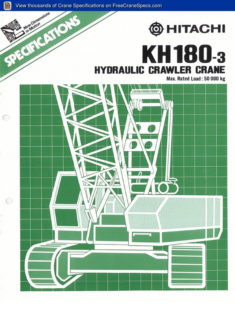 Hitachi KH180 31 PDF | PDF