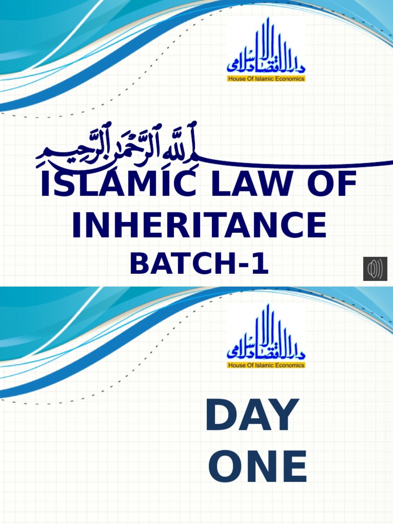 Islamic Law of Inheritance | PDF | Inheritance | Sharia