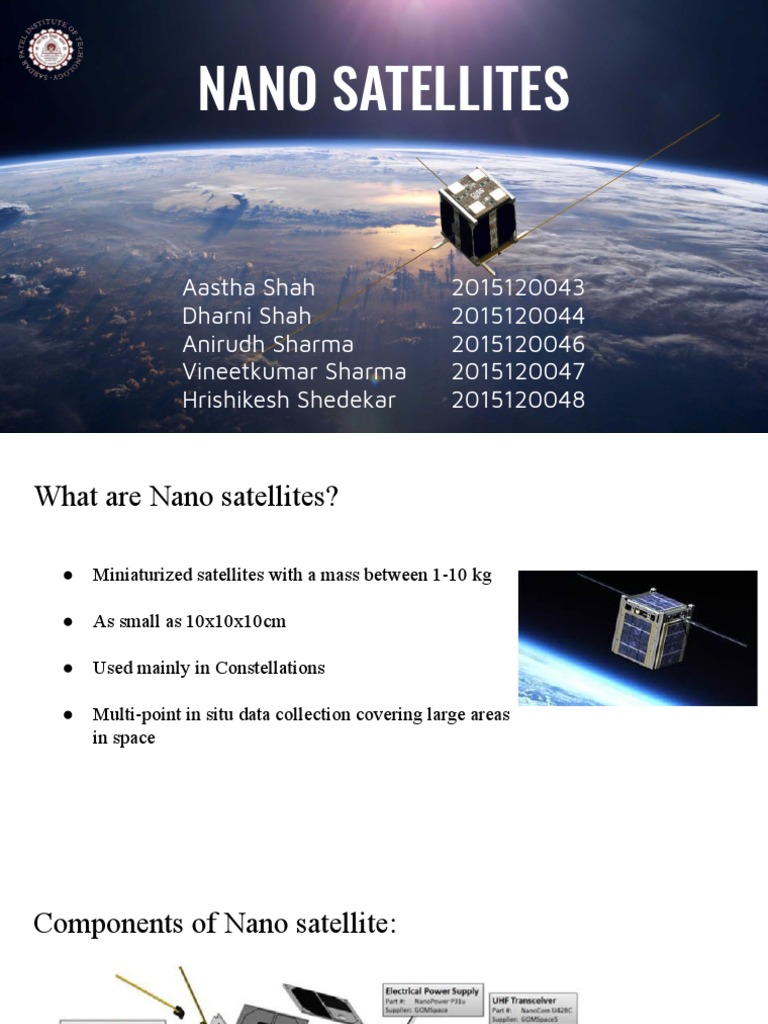 Nano Satellite | PDF | Flight | Aerospace