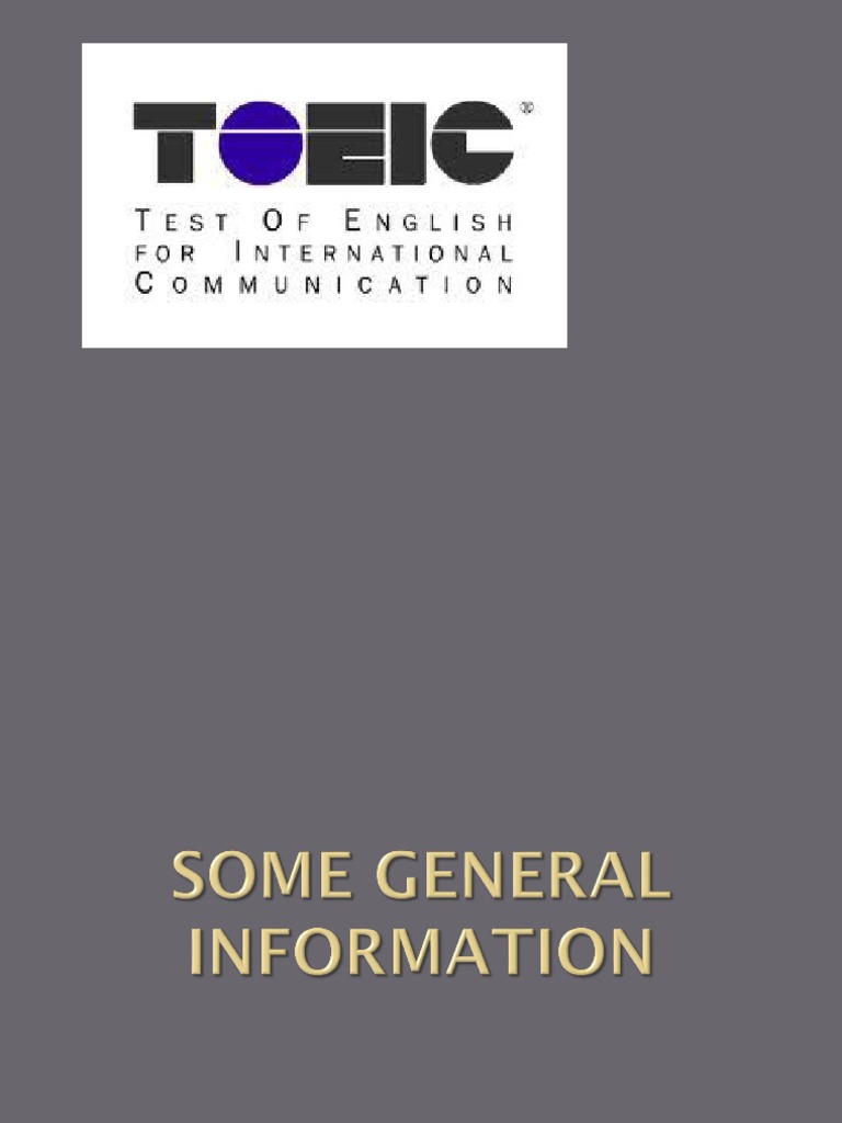 TOEIC Listening Test Overview and Tips | PDF | Question | English Language