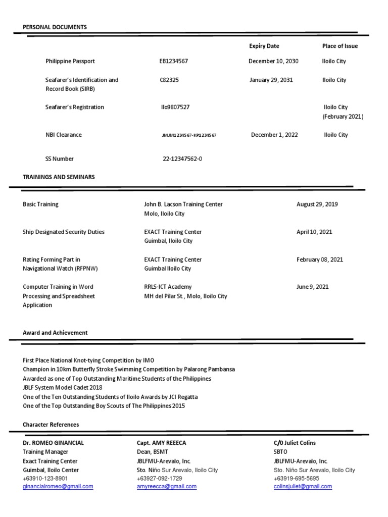 Personal Documents | PDF | Business