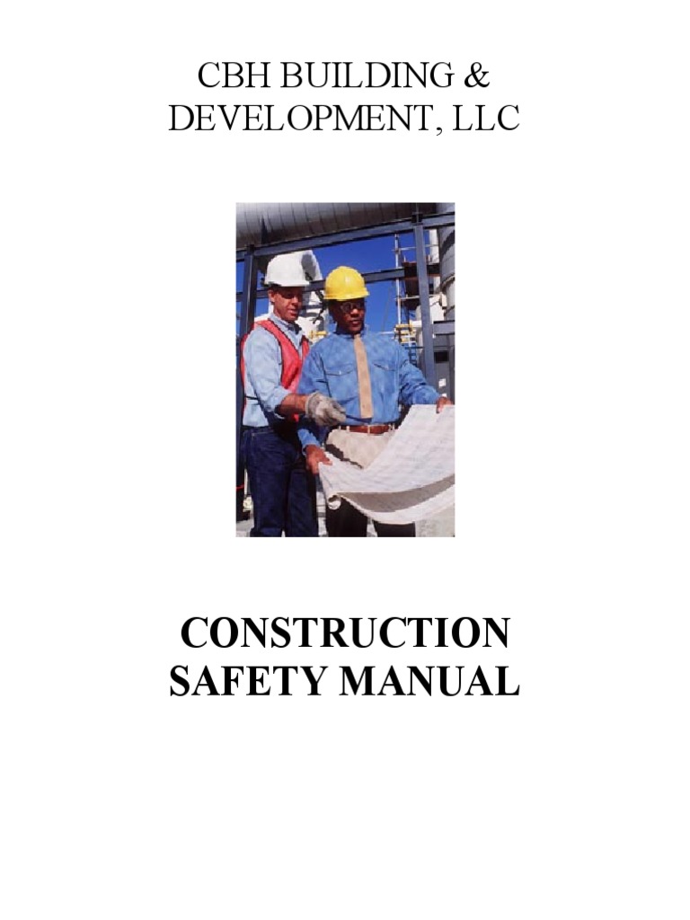 Construction Safety and Health Manual | PDF | Scaffolding ...