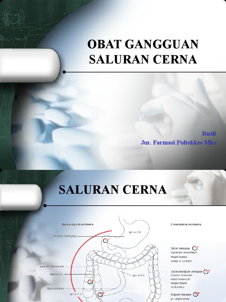 Obat Gangguan Sal - Cerna | PDF