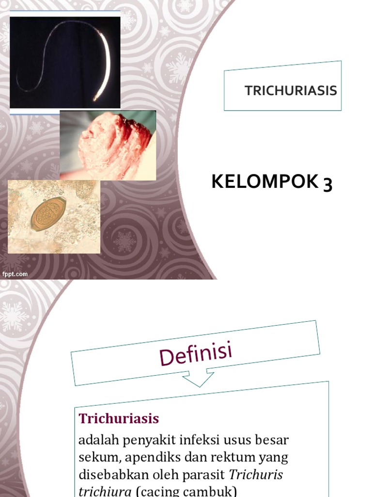Trichuriasis: Penyebab dan Pencegahan | PDF | Kesehatan Holistik | Sains & Matematika