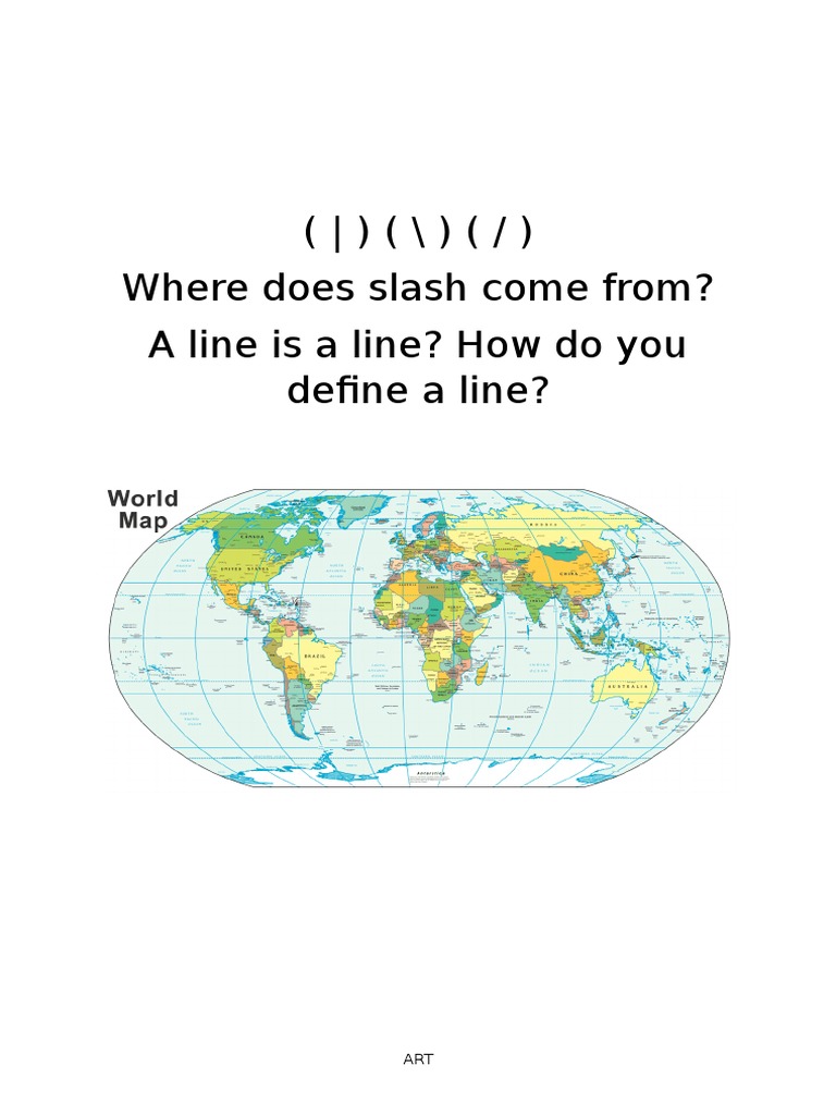 Where Does Slash Come From | PDF | Teaching Mathematics