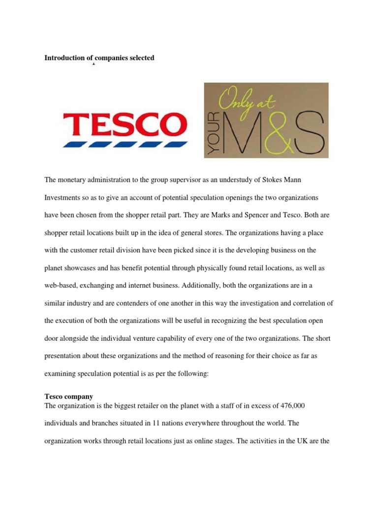 Tesco | PDF | Net Income | Revenue