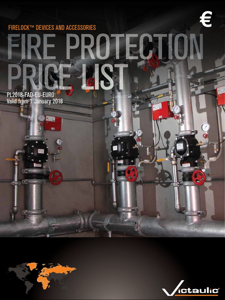 2018 - DEVICES - Victaulic Catalog Cu Piese PDF | PDF | Valve | Gases