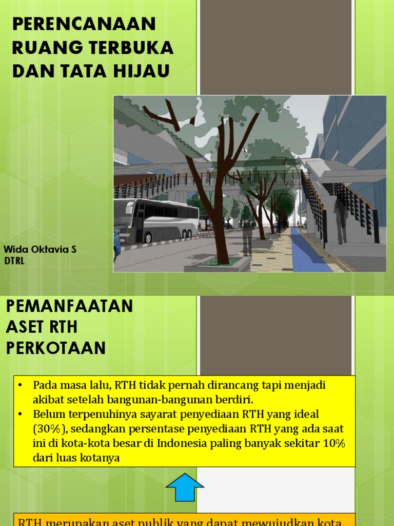 Perencanaan RTH PDF | PDF