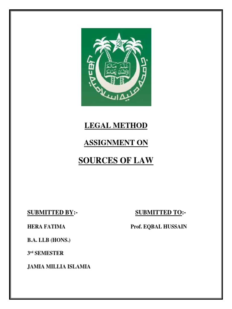 Precedent As A Source of Law | PDF | Precedent | Supreme Courts