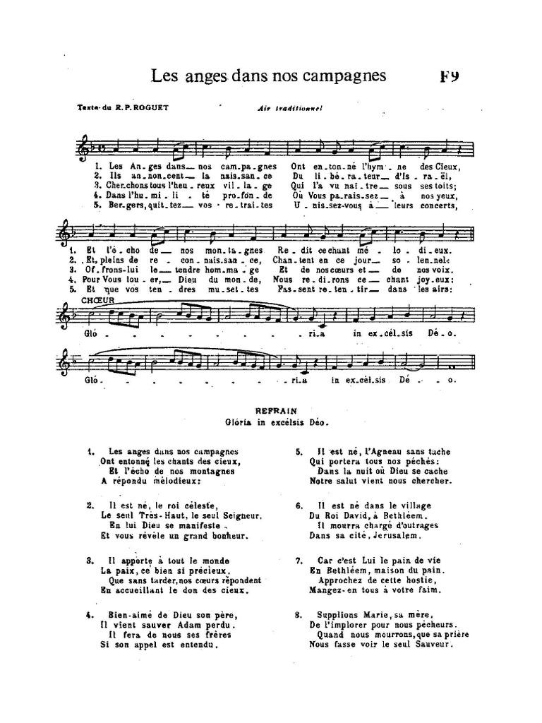 Les Anges Dans Nos Campagnes | PDF