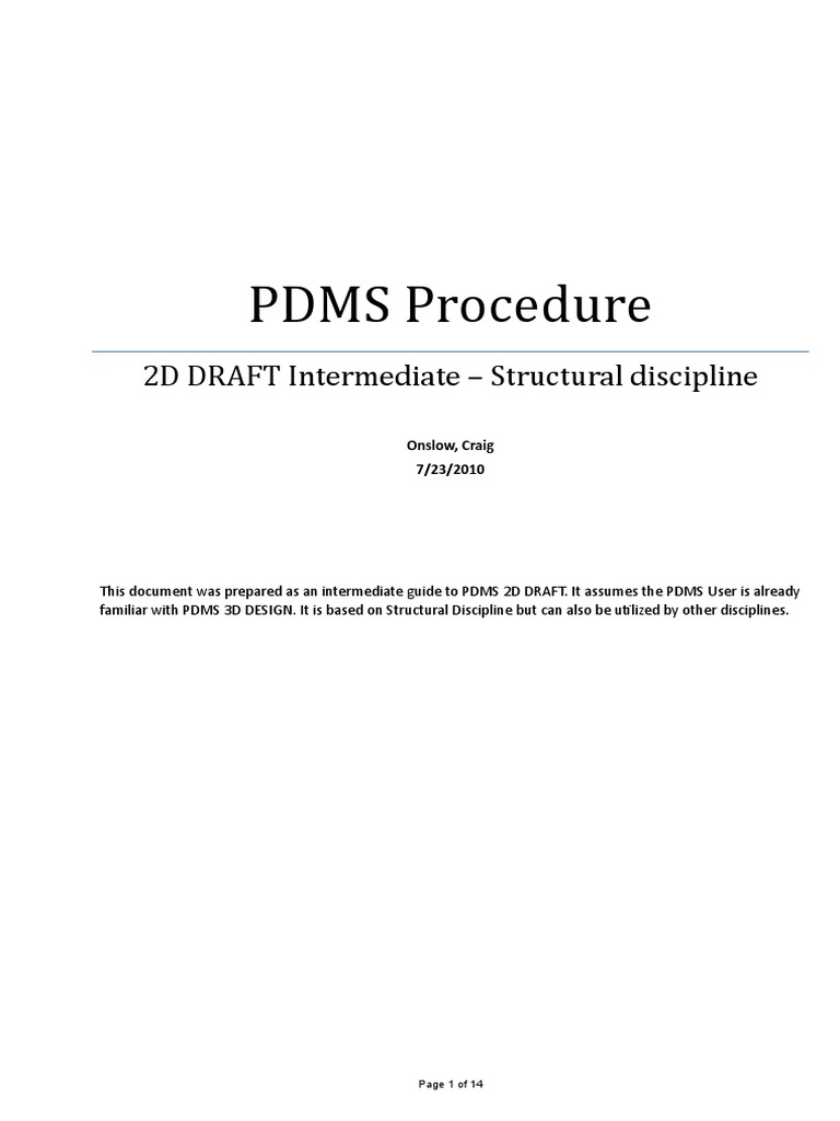 Pdms Pdf Command Line Interface Computer Programming 1277