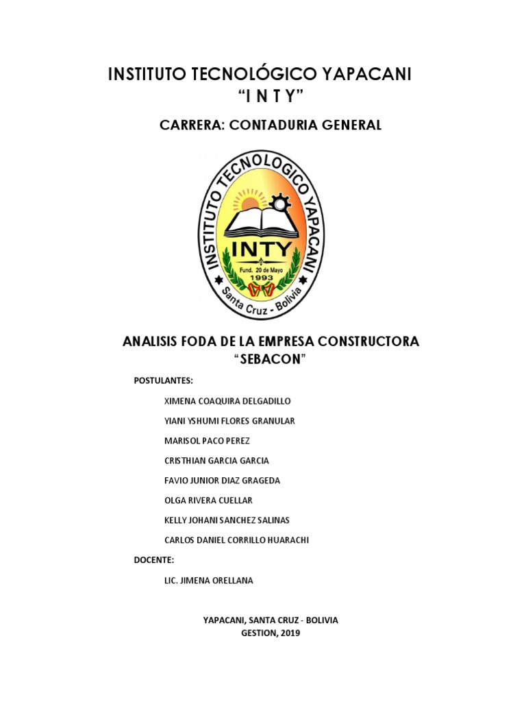 Caratula de Proyecto | PDF