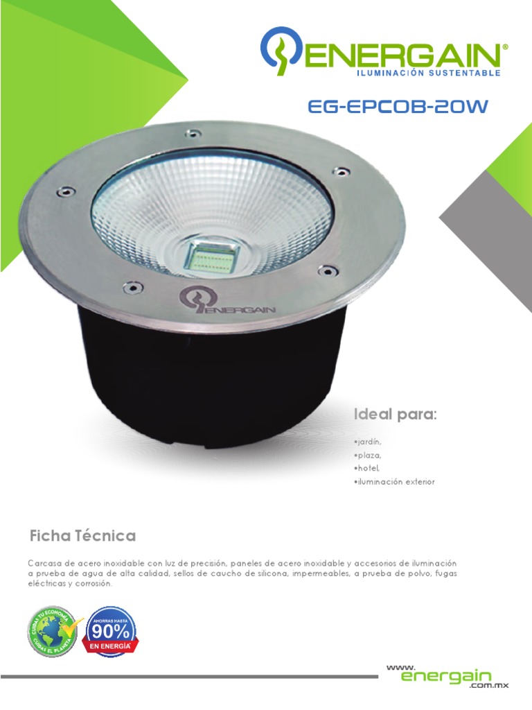 Energain FT Eg Epcob 20w | PDF