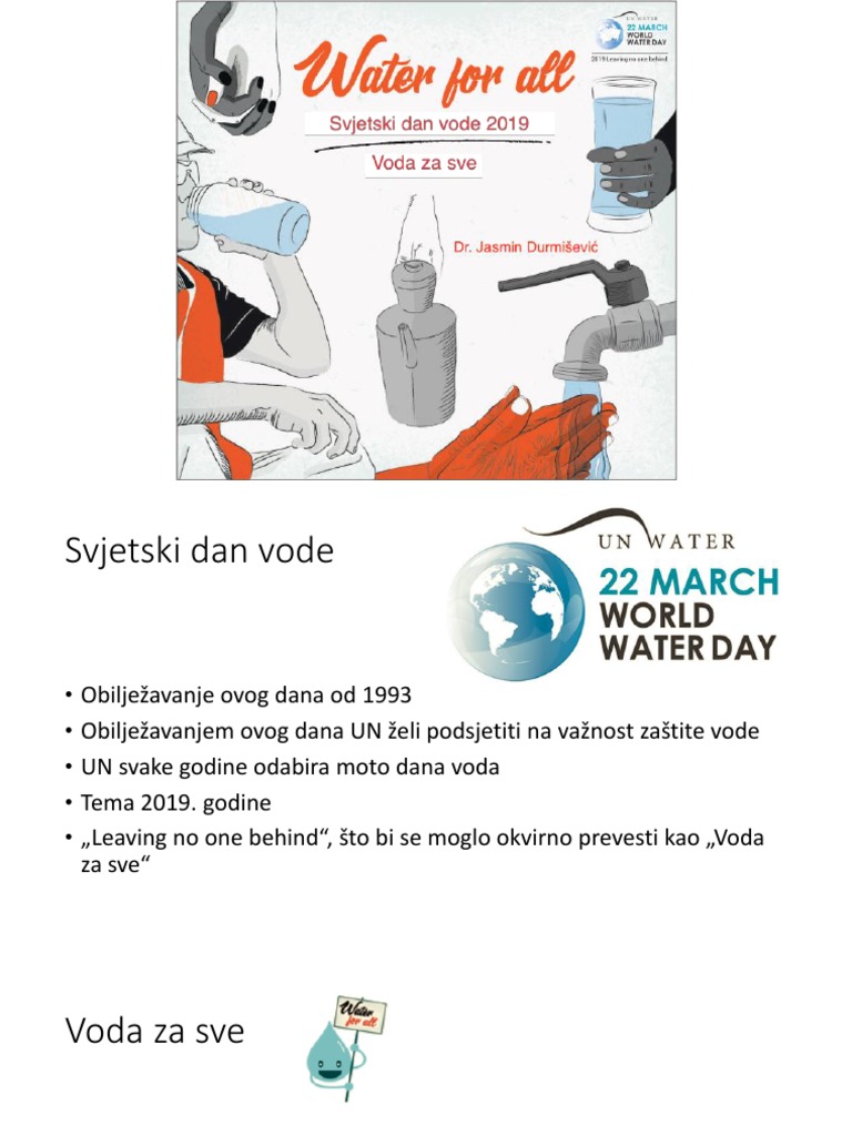 Dan Voda Prezentacija | PDF
