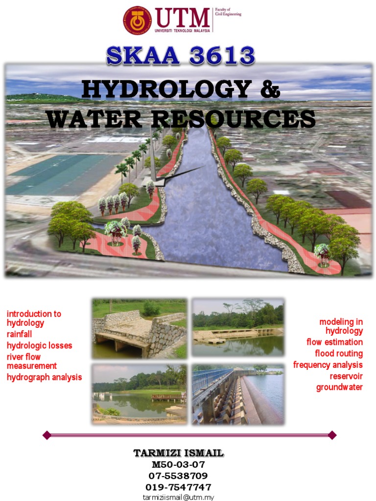 Chapter 1 Introduction To Hydrology PDF | PDF | Drainage Basin | Evaporation