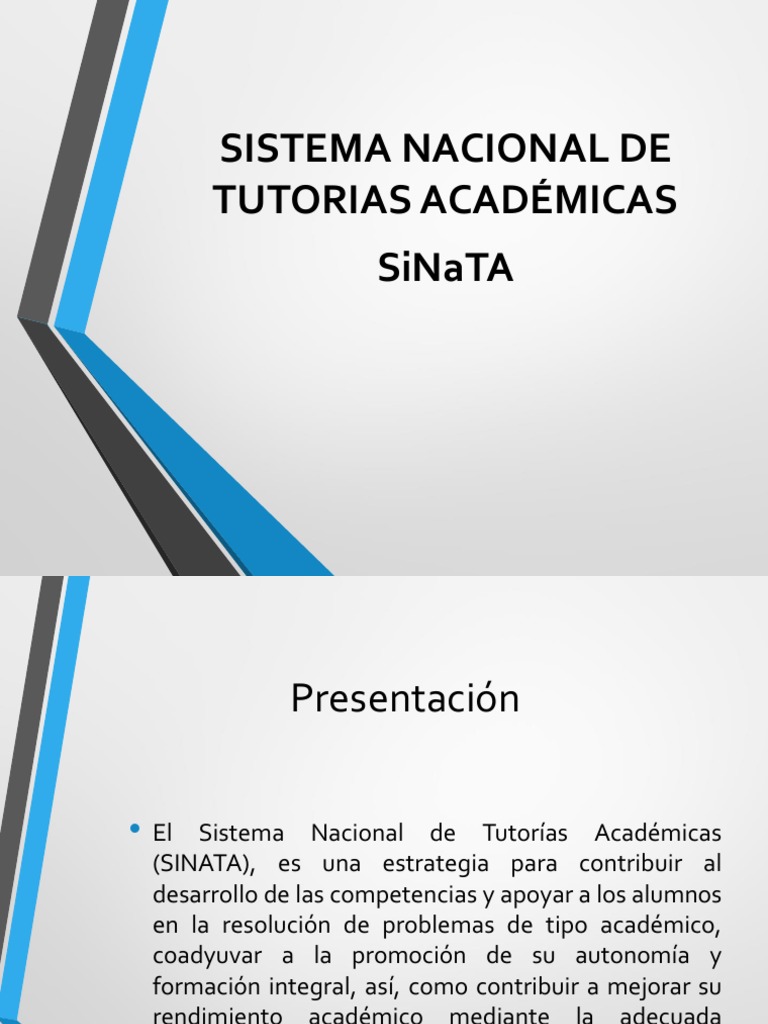 SINATA | PDF | Maestros | Aprendizaje