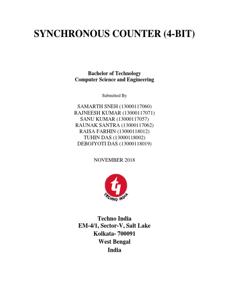 Digital Project Report | PDF | Digital Electronics | Information And ...