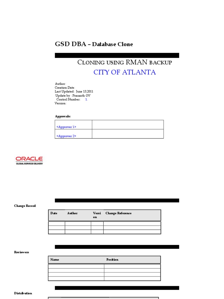 Clone Rman COA v1.0 | PDF | Parameter (Computer Programming) | Data