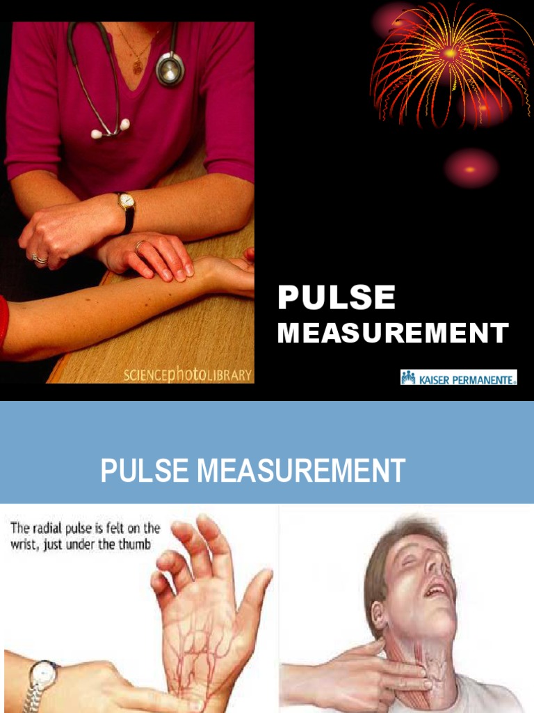 Pulse Rate Measurement - Vital Signs | PDF | Pulse | Heart Rate