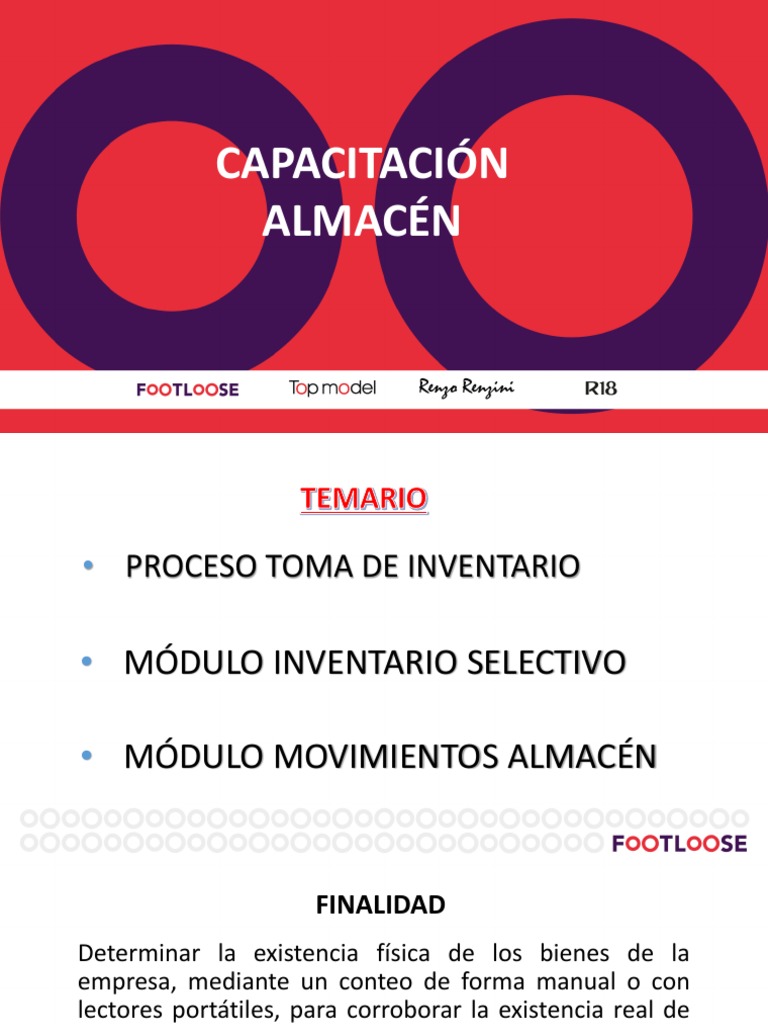 Capacitación en Procesos de Almacén | PDF | Inventario | Business