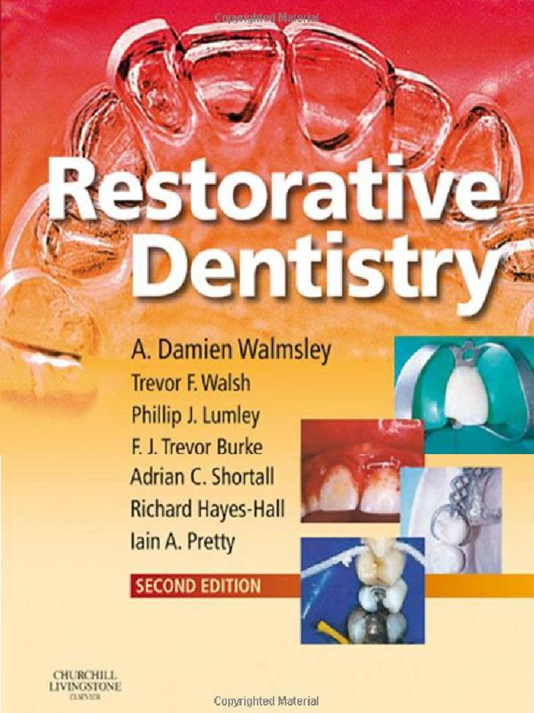 Restorative Dentistry PDF | PDF | Tongue | Dentin
