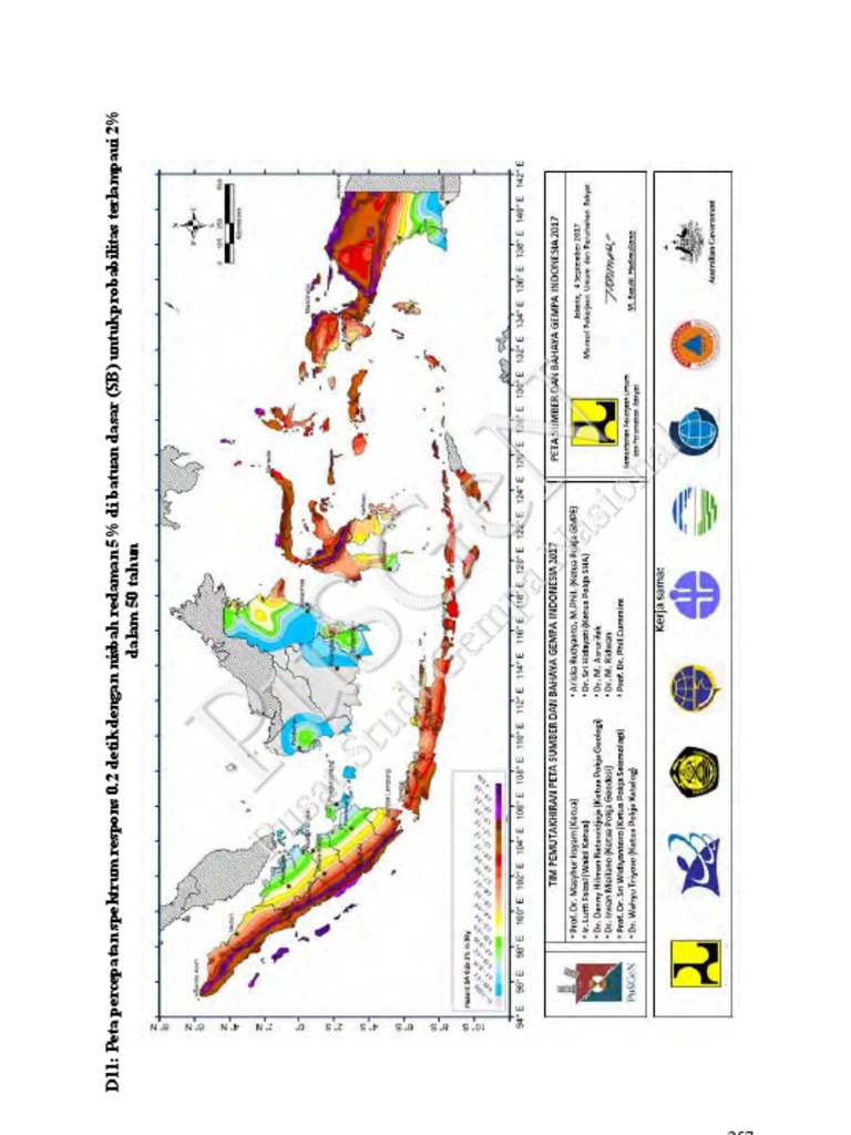 Peta Gempa 2017 | PDF