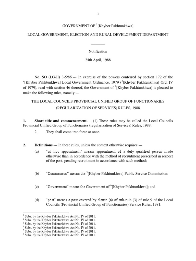 Local Councils Regularization Rules | PDF | Public Sphere | Social ...