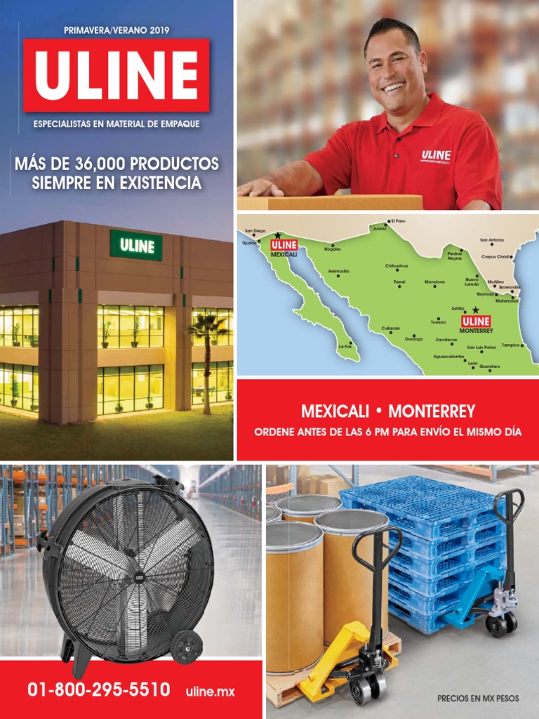 ULINE.pdf | Economía de América del Norte | Masa