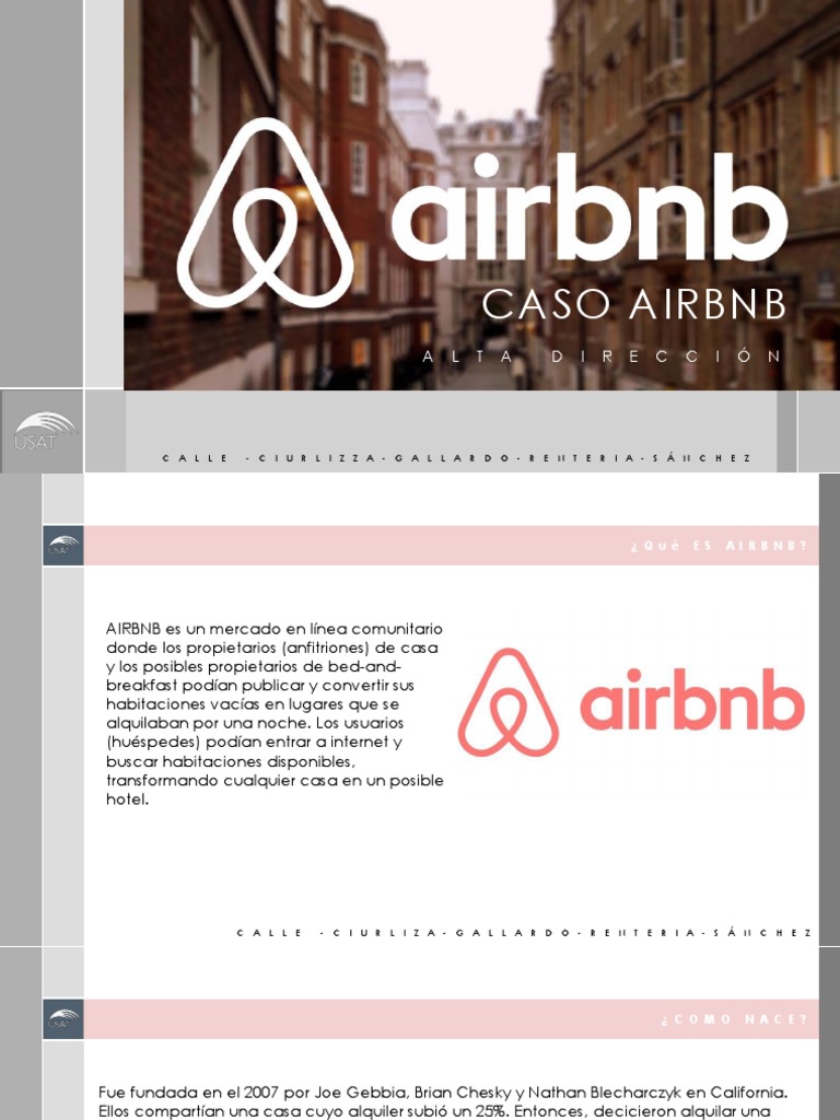 Caso Airbnb | PDF