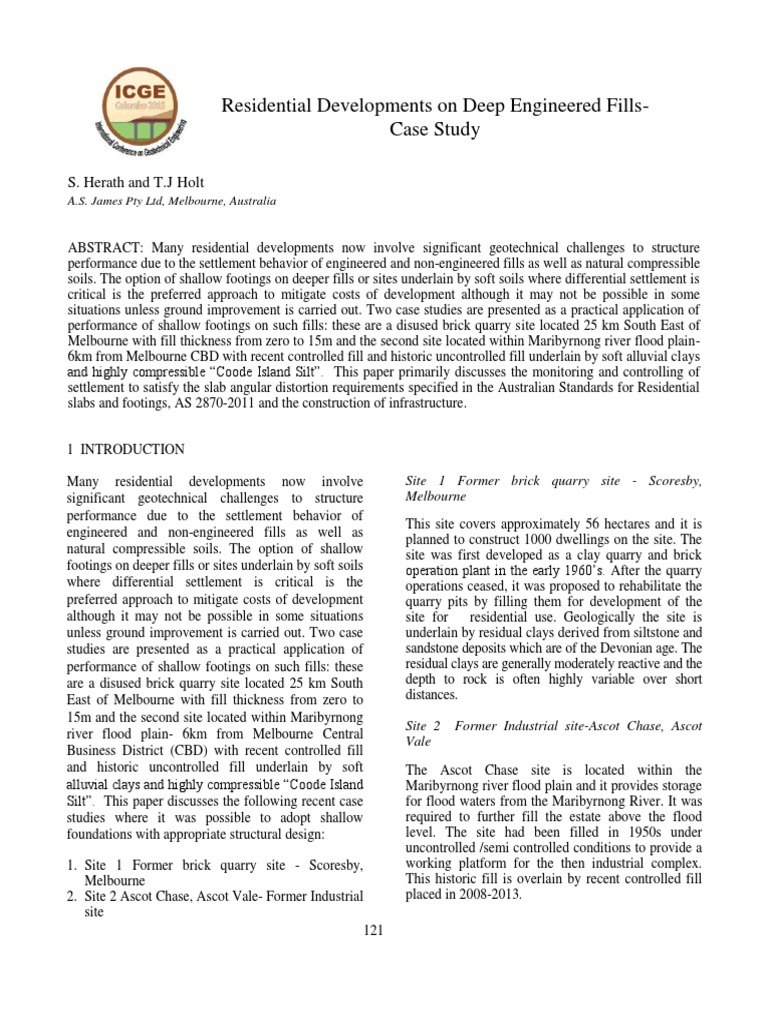 ICGE-15-CH-07-Herath Residential Developments On Deep Engineered Fills ...