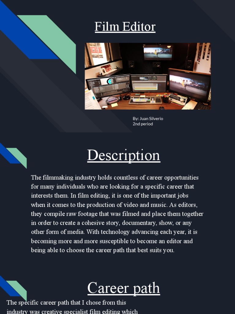 Juan Silverio - Career Research Presentation | PDF | Film Director ...