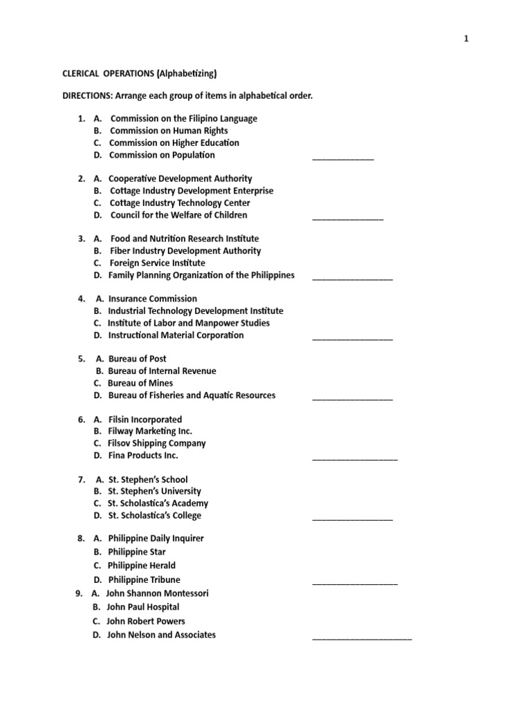 Sample of Written Exam | PDF