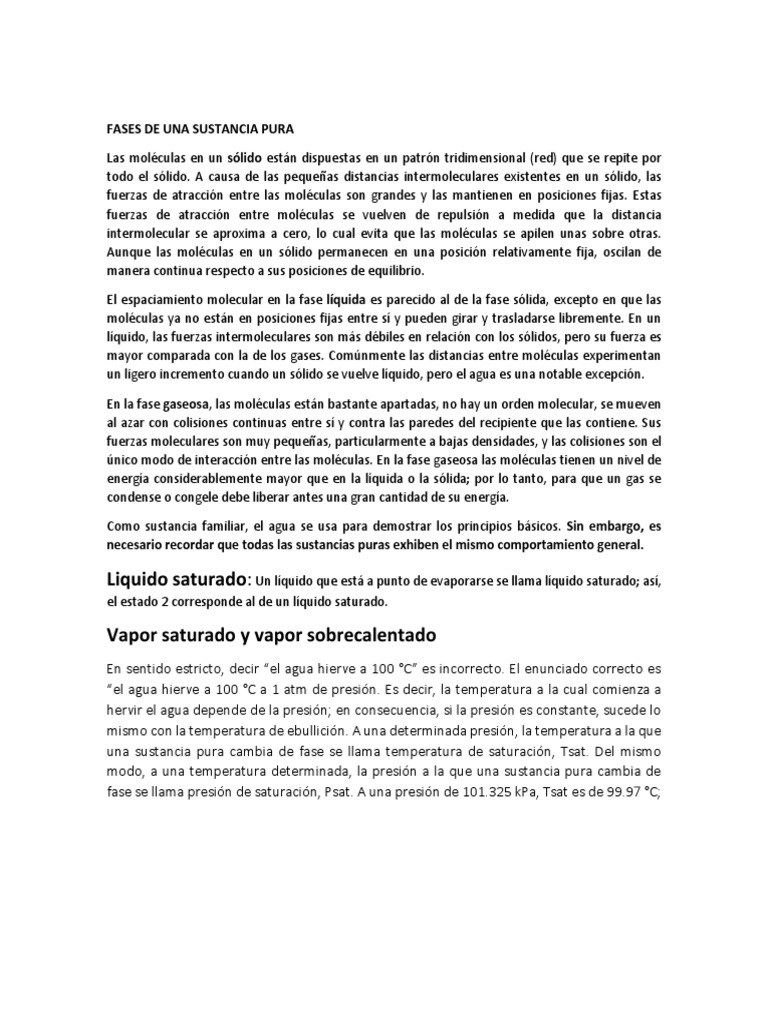 Tarea Termo | Descargar gratis PDF | Moléculas | Líquidos