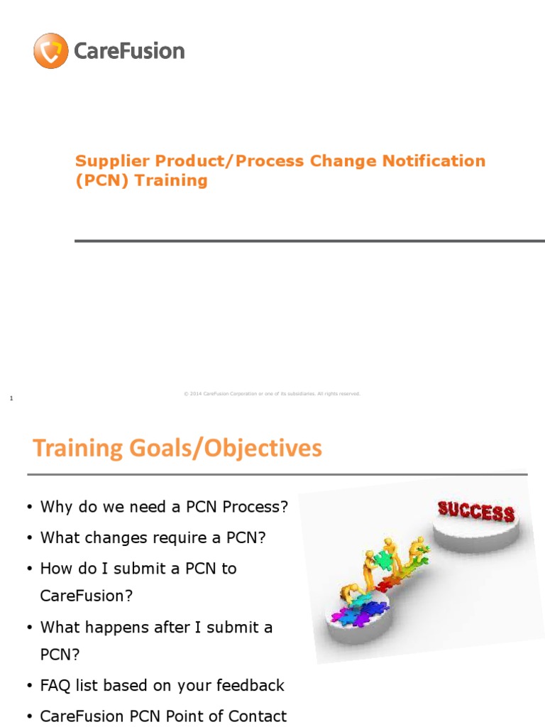 Supplier PCN Training | PDF | Business