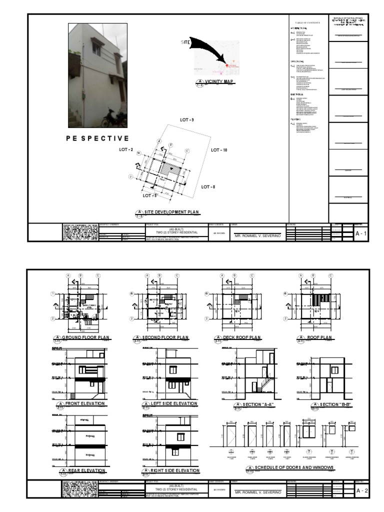 As Bulit PDF | PDF | Wall | Roof