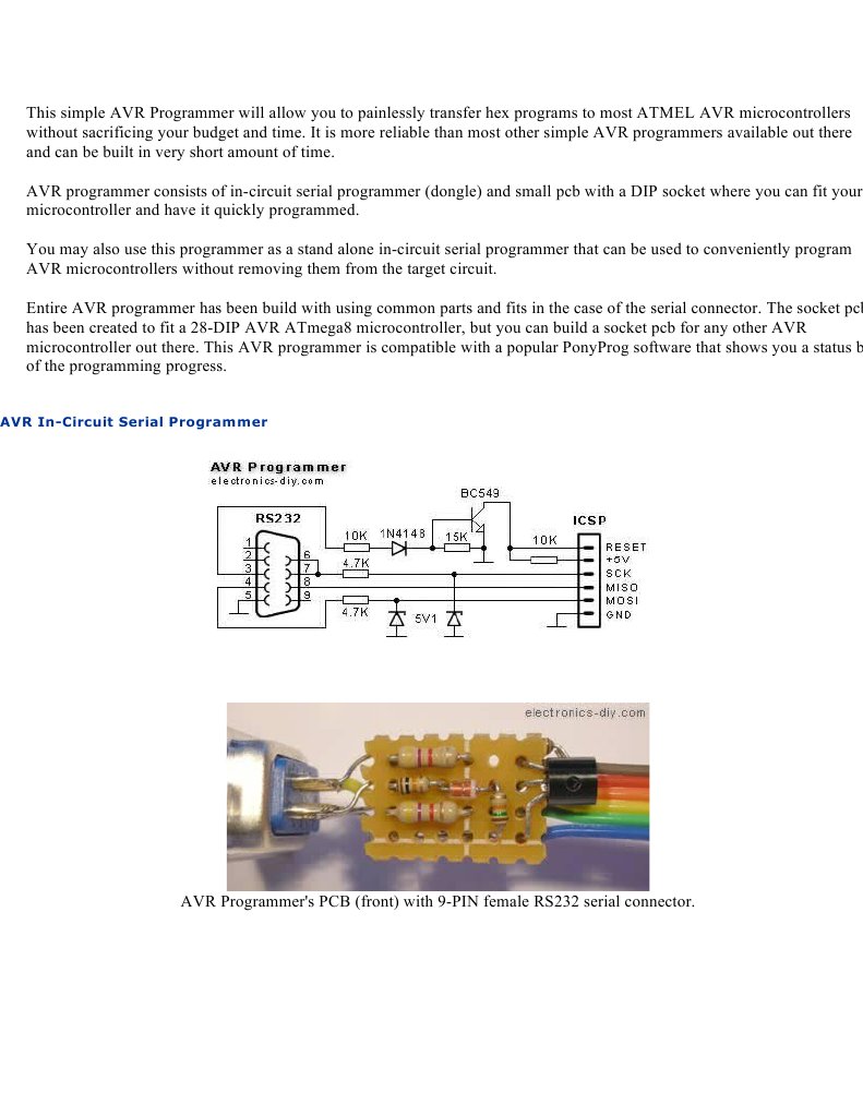 A Simple Yet Powerful Open-Source AVR Programmer | PDF | Electrical ...