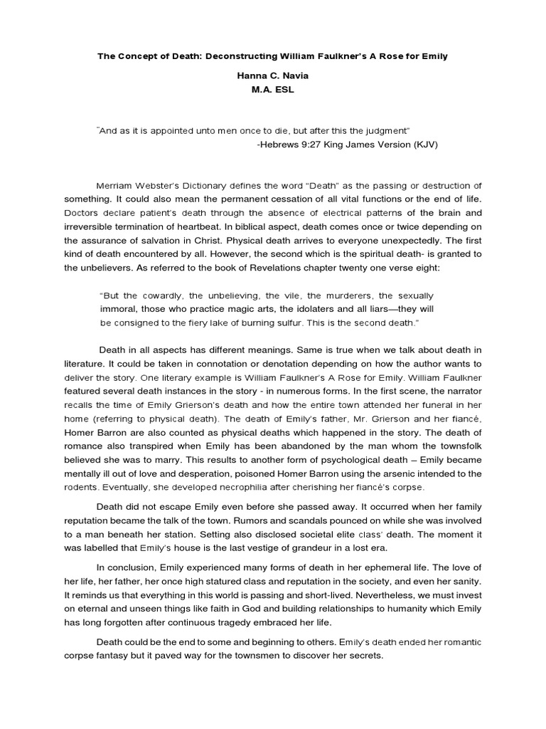 NAVIA - The Concept of Death | PDF | Religious Belief And Doctrine ...