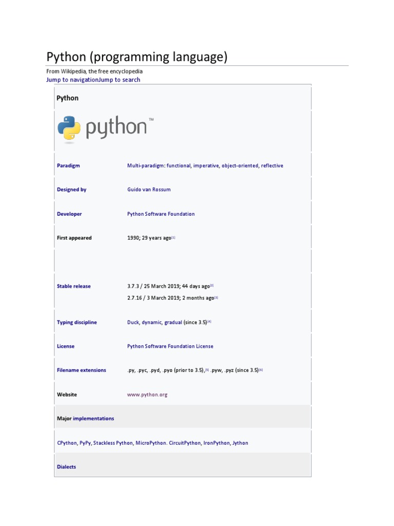 Introto Python Prog | PDF | Python (Programming Language) | Programming ...