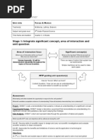 Myp Lesson Plan Template | PDF | Lesson Plan | Applied Psychology