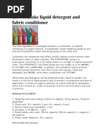 Laundry Detergents Formulation With Explanations | PDF | Bleach ...