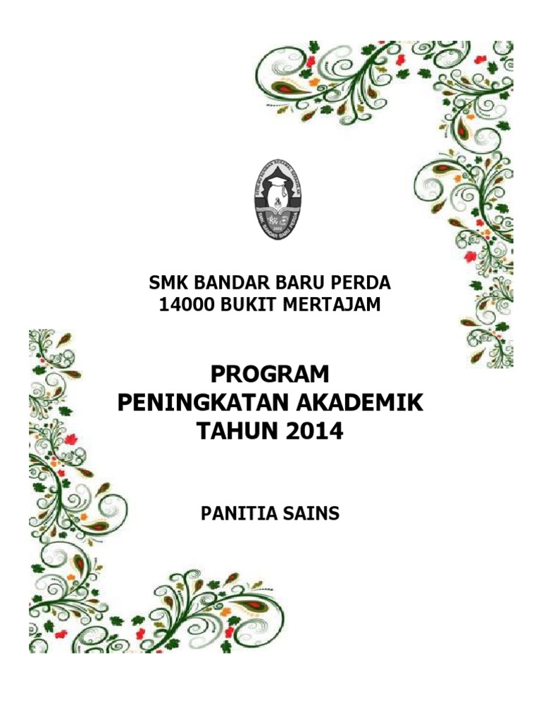 Contoh Program Peningkatan Akademik Sains | PDF