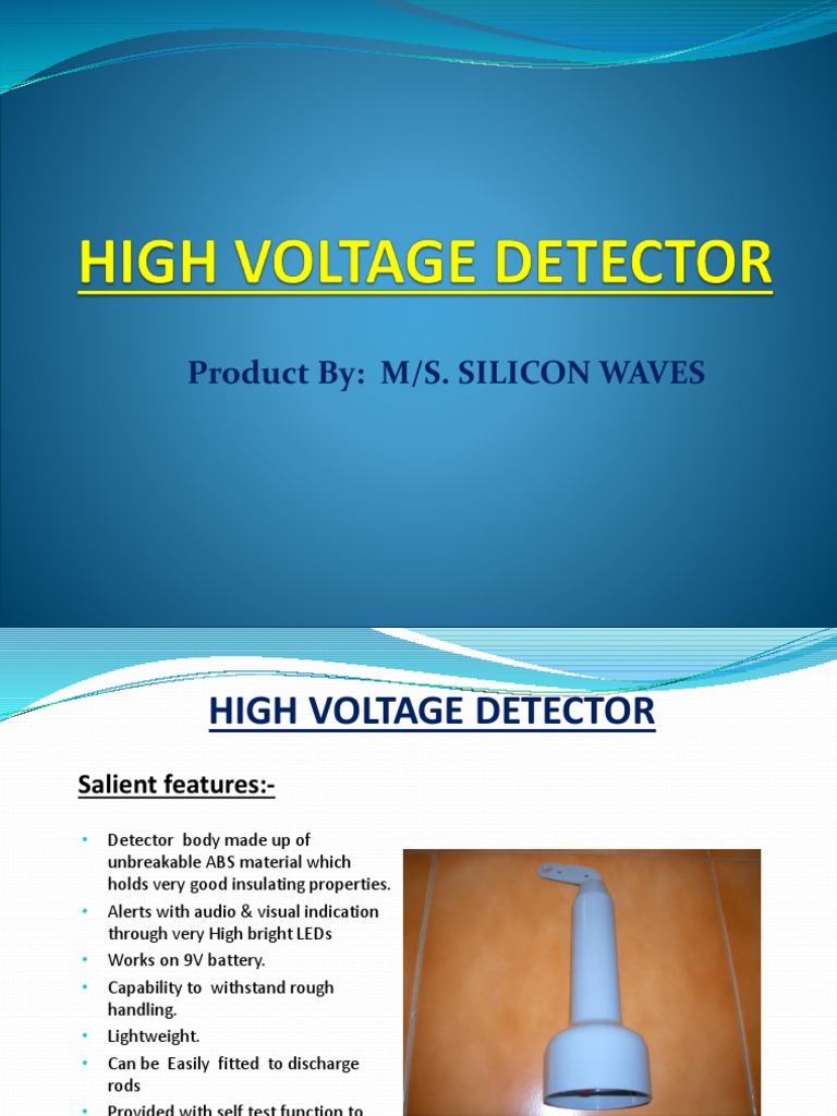 High Voltage Detector | PDF