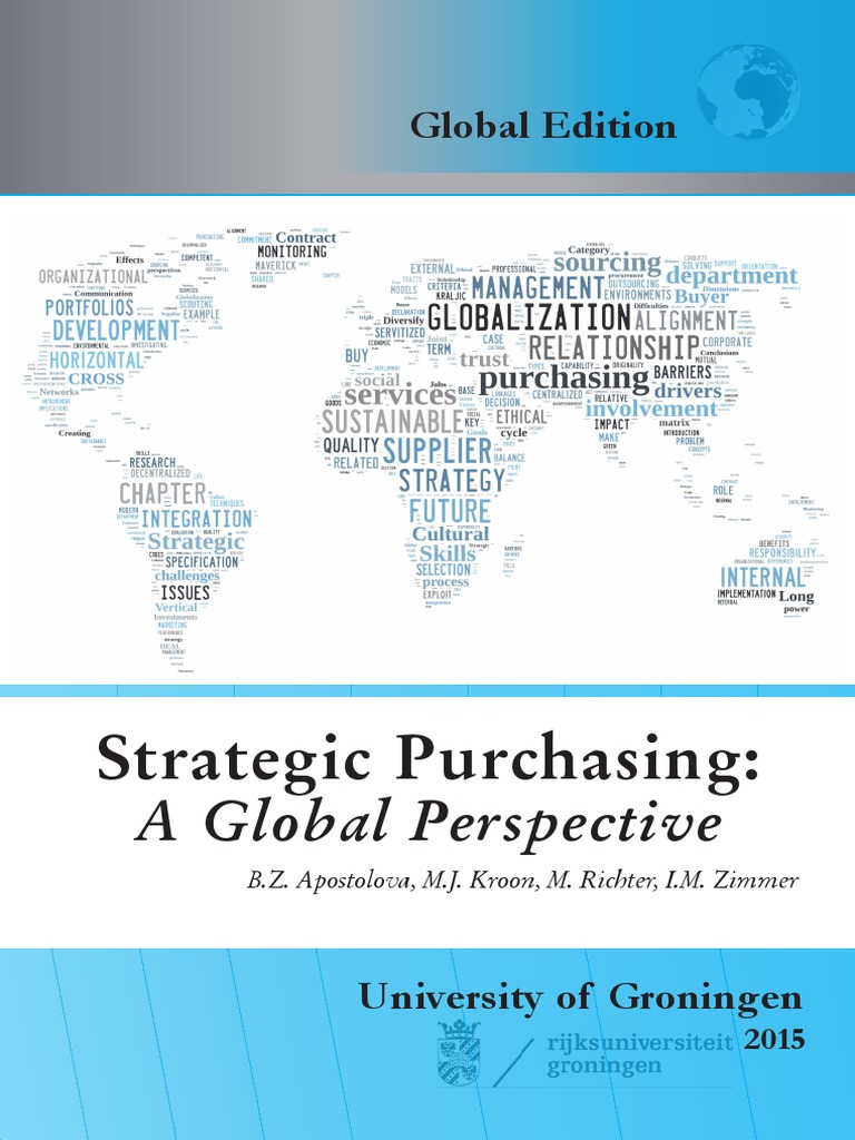 Strategic Purchasing A Global Perspective E Book PDF | PDF | Strategic ...