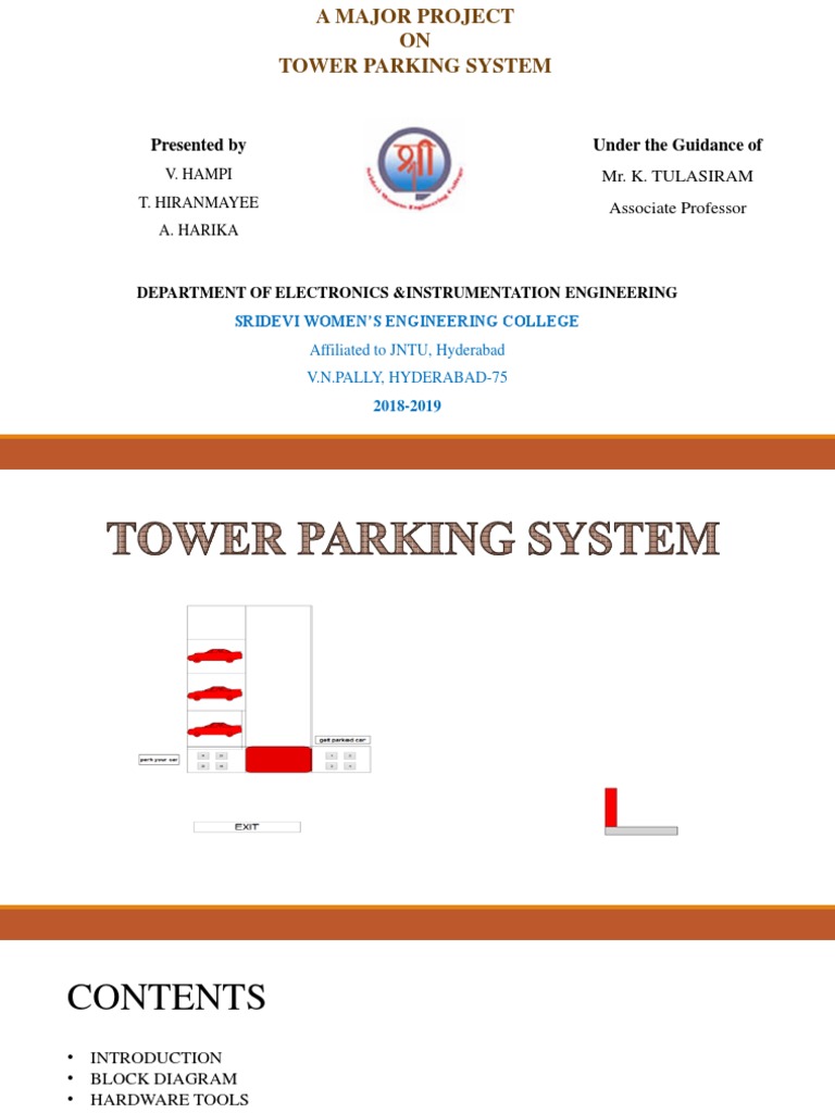 On Tower Parking System | PDF | Programmable Logic Controller | Scada